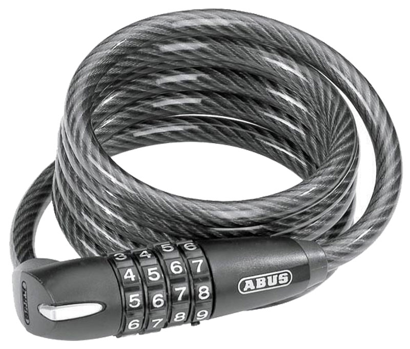 ABUS Combination Cable Bike Lock 8 mm x 4'11" # 39293